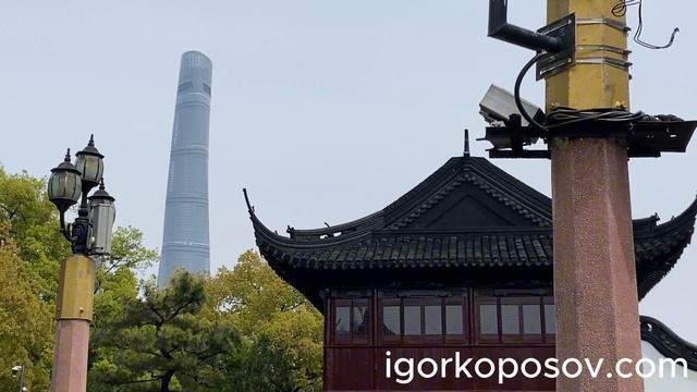 Шанхай #5 Shanghai 04.2025 Старый город. Сад Юйюань, Сад Радости. Храм Чэнхуанмяо.