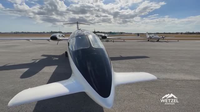 Piaggio P180 Avanti EVO 3014 видеообзор
