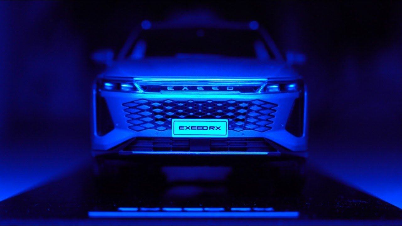 EXEED RX в огне! (RX & RGB Lights)