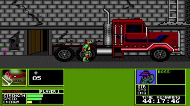 🎮 TMNT 3: The Manhattan Missions (DOS) – Классика Черепашек-ниндзя на MS-DOS