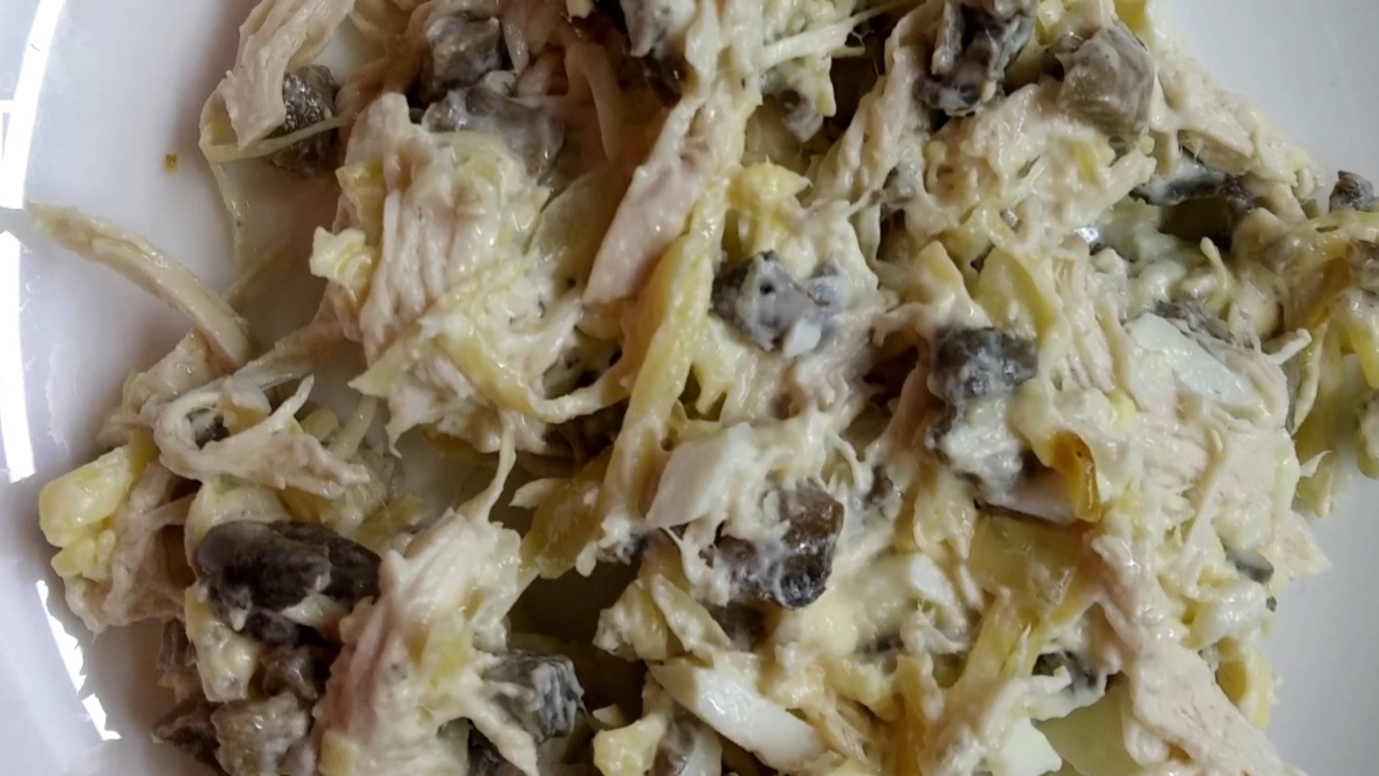 Салат Грибная поляна