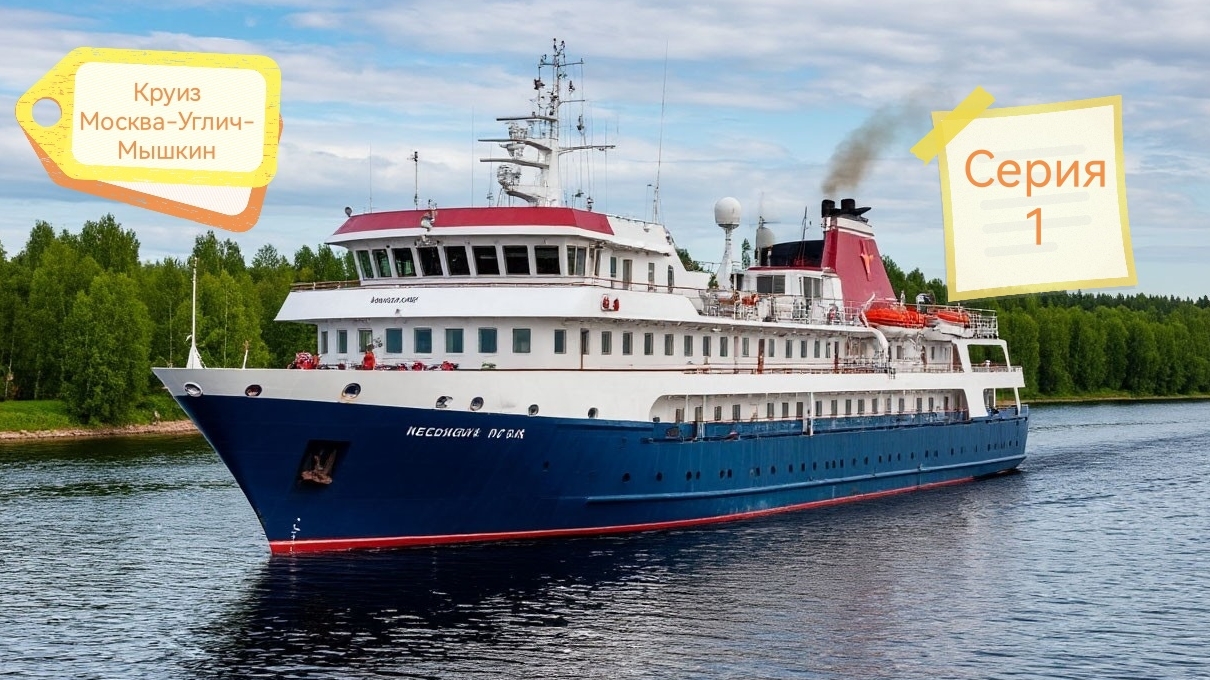 Круиз Москва-Углич-Мышкин. 1 серия.