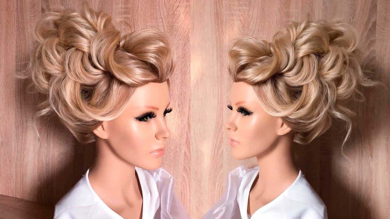 Свадебная Прическа с Пучком | Быстрая и Элегантная Укладка