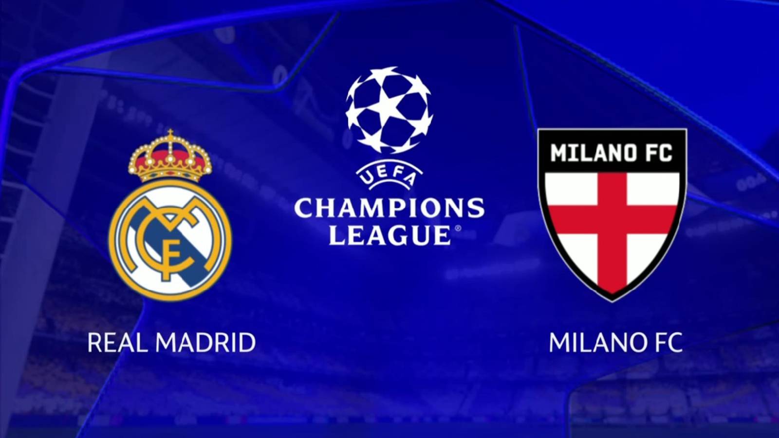 Лига Чемпионов 1/4 финала Реал Мадрид - Милан (1 матч)