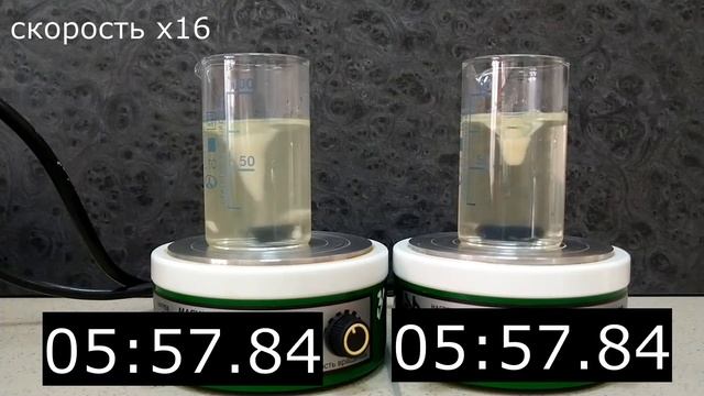 Химическая кинетика - Зависимость скорости реакции от степени измельчённости твёрдых веществ