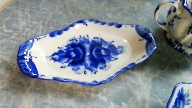 Гжель. Обзор полки. Часть 2