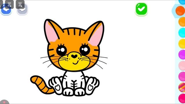 Раскраска для детей. Учим цвета обучающий развивающий мультфильм для детей