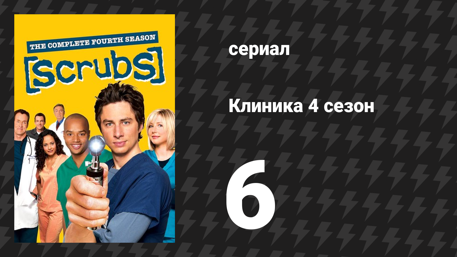 Клиника 4 сезон 6 серия «Мой торт» (сериал, 2001-2010)