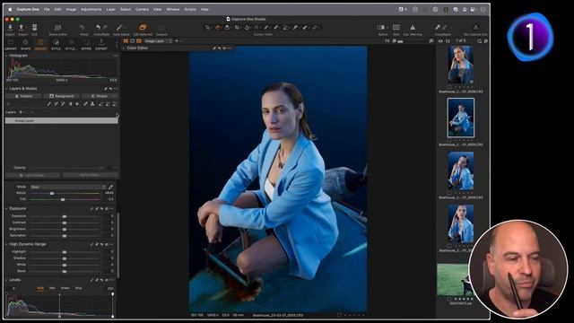 Capture One  Погрузитесь в процесс редактирования фотографий людей.