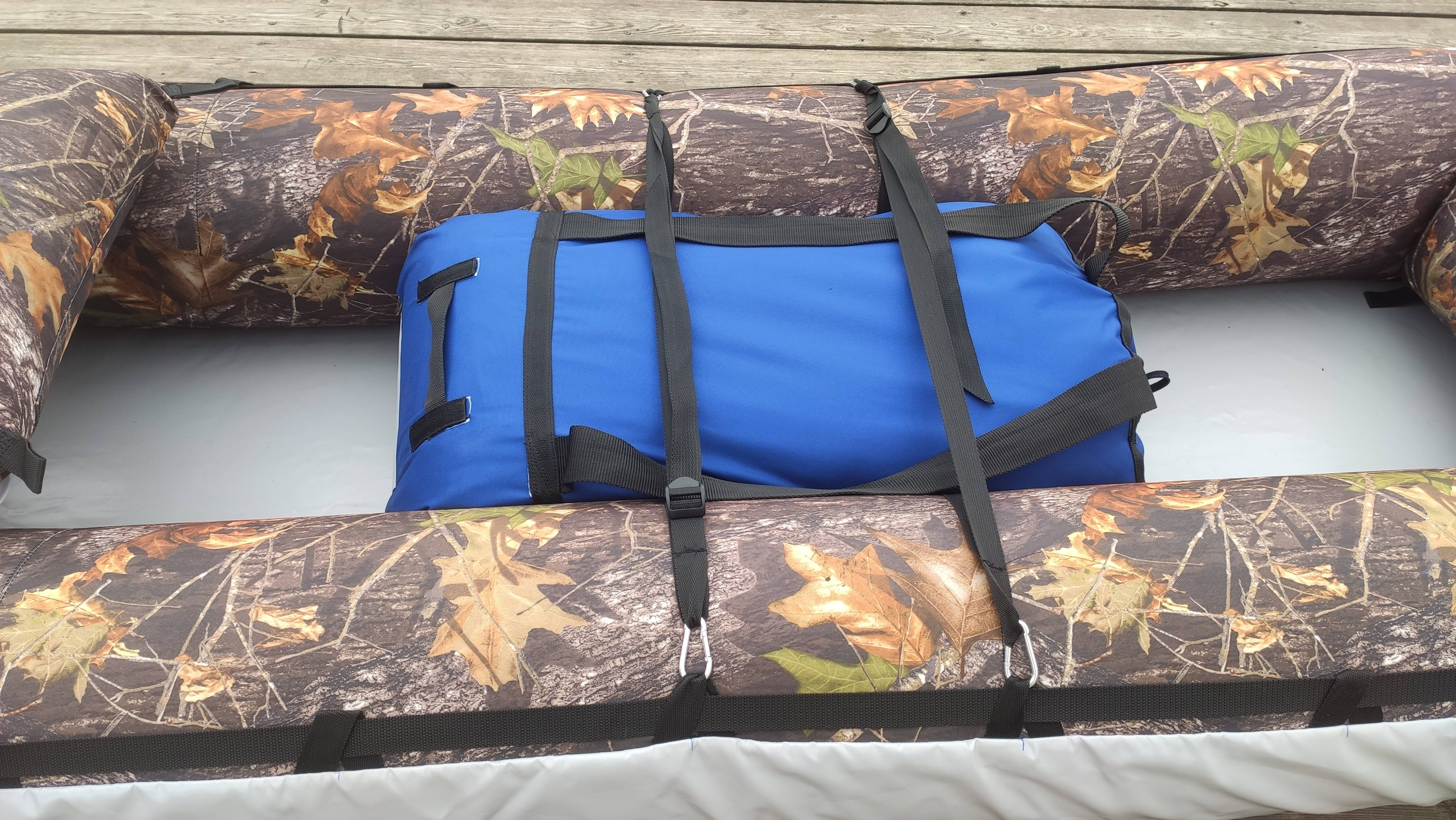 Байдарка Налим, как сделать сиденье из рюкзака