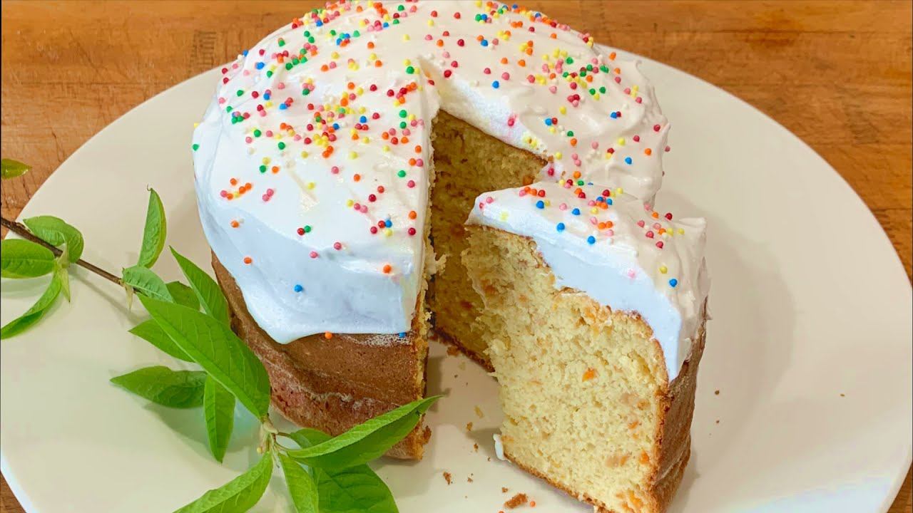 ПП Кулич с нотками цитруса, миндаля, кокоса и курагой