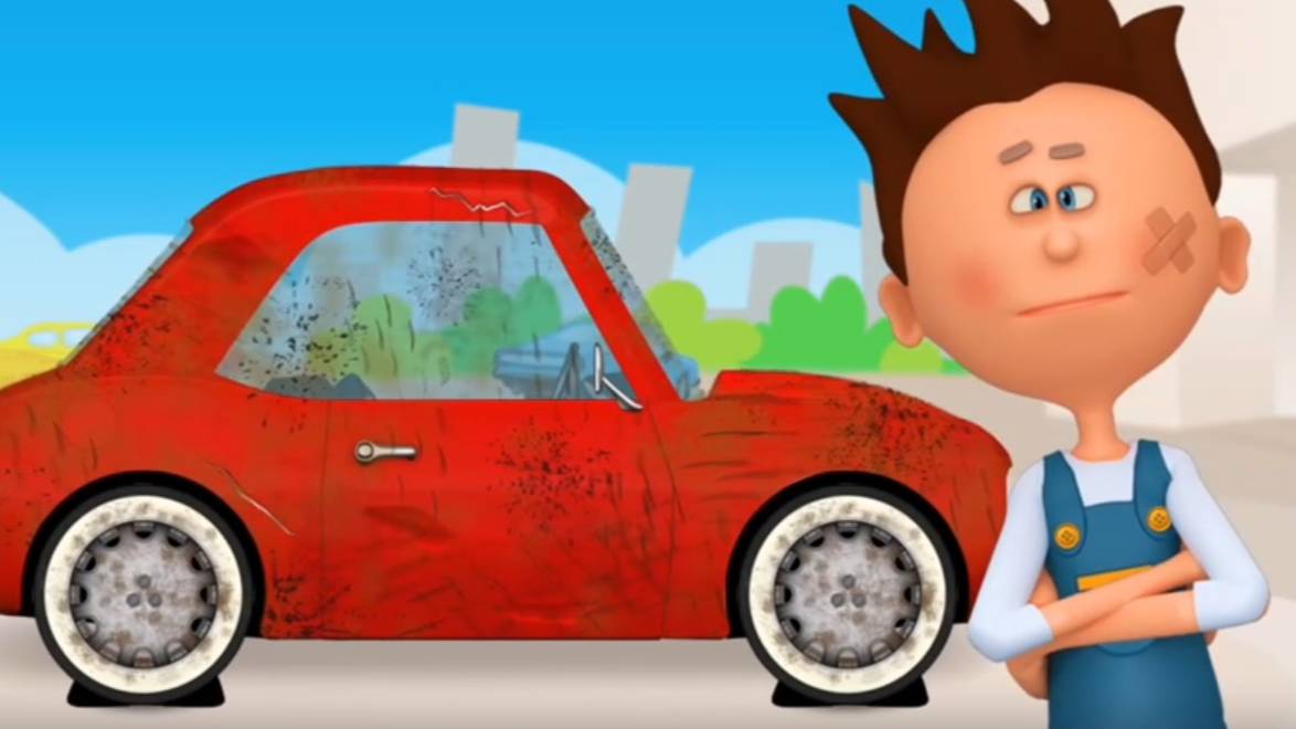Механик Макс ремонтирует и тюнингует автомобиль | Мультик Автомастерская ремонт авто для детей