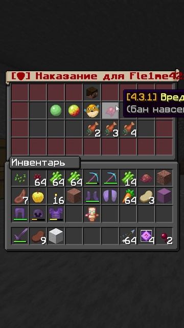 Модерирую на Анархии ФанТайм в Майнкрафт