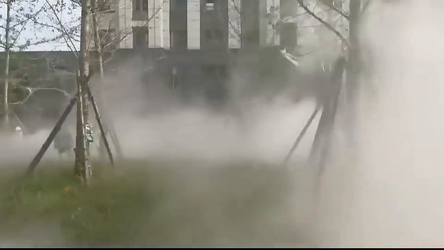 Туманообразование в парковых и жилых зонах.