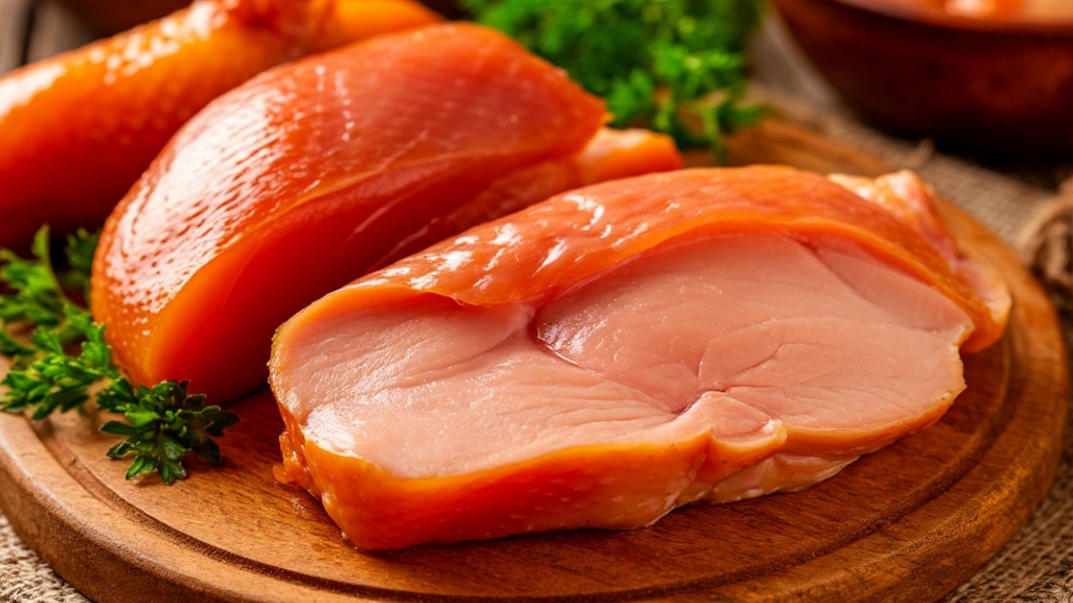 Коптим куриную грудку с подваром.