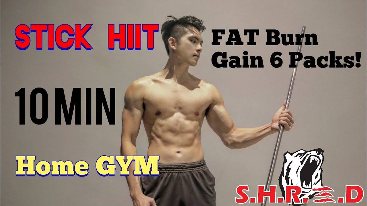 Stick HIIT - 10 MIN Follow Along Series!!! (Broomstick)