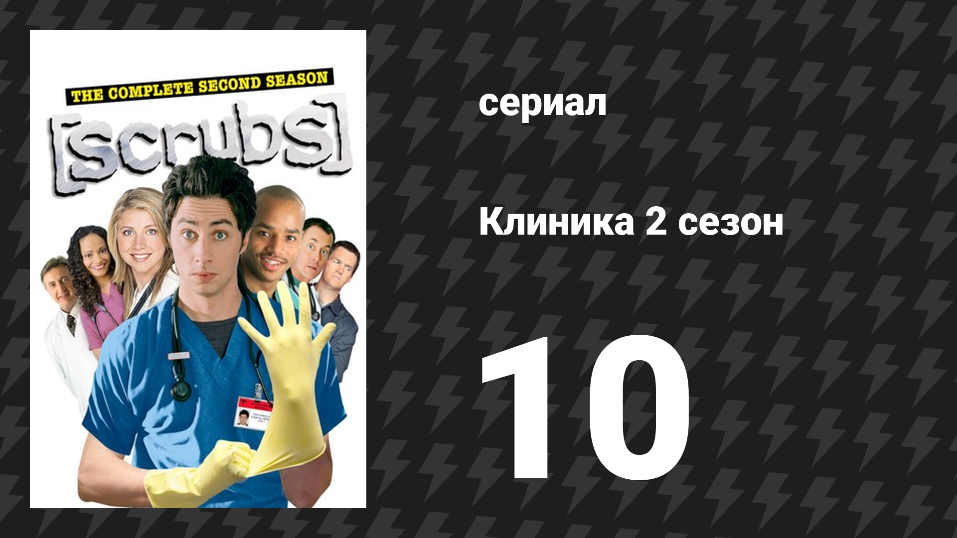 Клиника 2 сезон 10 серия «Мой монстр» (сериал, 2001-2010)