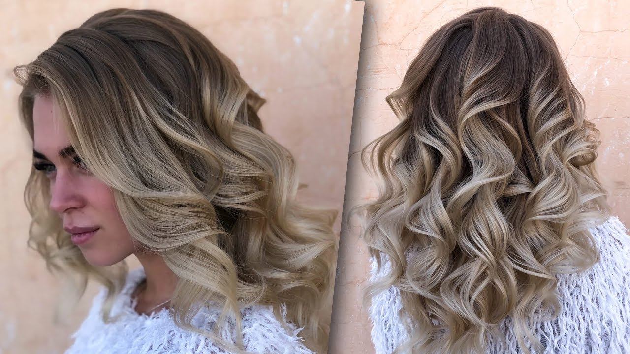 Как Сделать Объёмные Локоны? Пошаговый Урок