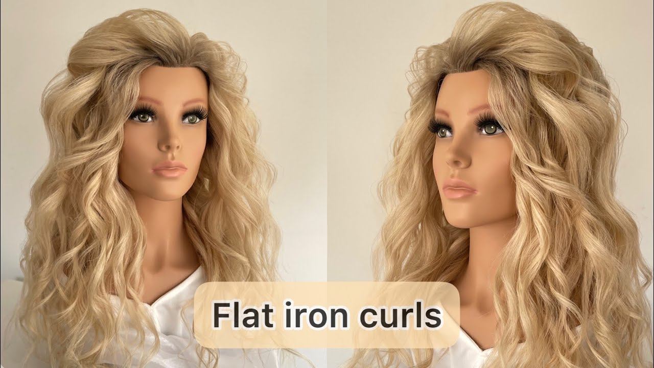 Как сделать локоны утюжком — красивые объёмные локоны