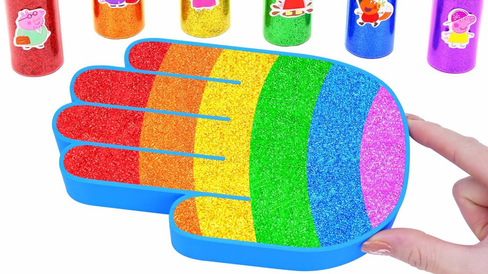 ДЕЛАЕМ ОГРОМНЫЙ СЛАЙМ В ФОРМЕ РУКИ ВИДЕО ДЛЯ ДЕТЕЙ