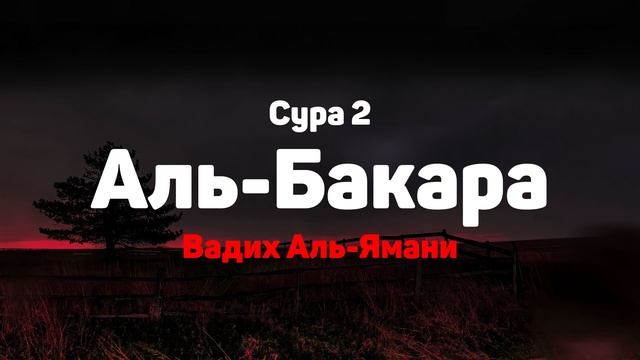 Сура 2 Аль-Бакара - Вадих Аль-Ямани