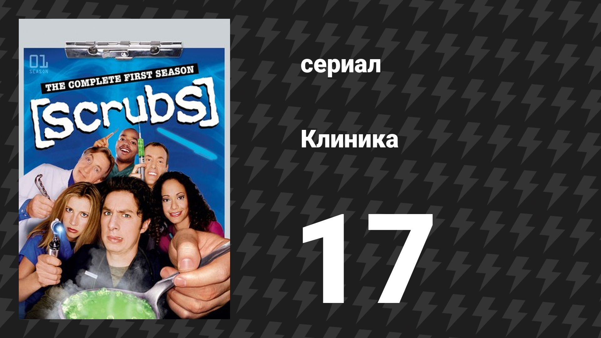 Клиника 1 сезон 17 серия «Мой студент» (сериал, 2001-2010)