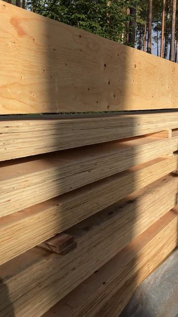 Прогиб всего 5 мм! Тестируем LVL-брус 10 м на берегу Финского залива #стройка #кровля