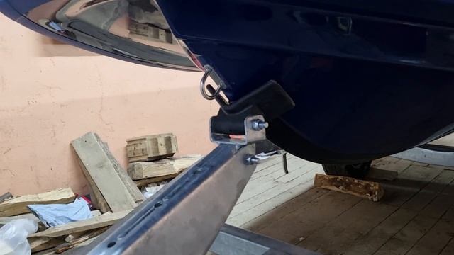 подготавливаем прицеп своими руками под лодку риб навигатор 4000