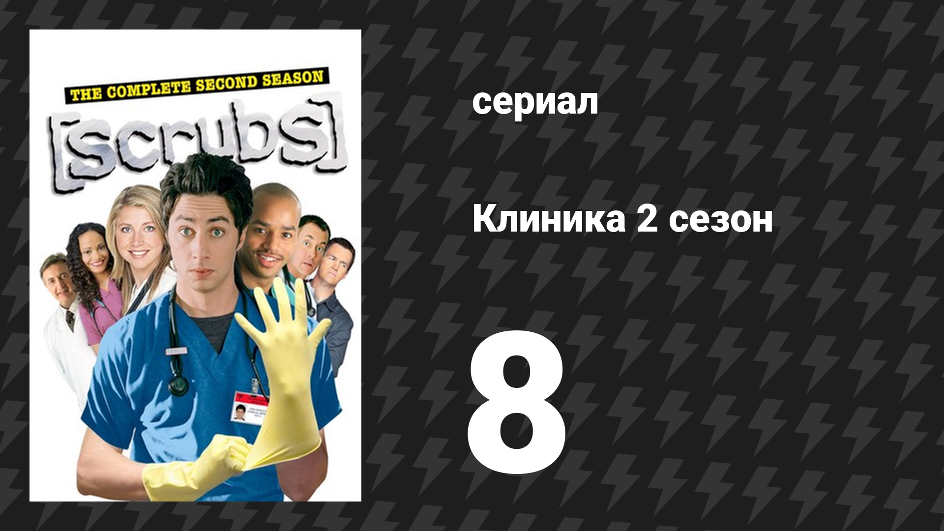 Клиника 2 сезон 8 серия «Мои кружки для фруктов» (сериал, 2001-2010)