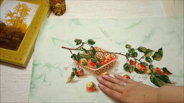 Моя осень в крестиках - готовые работы, процессы, запасы
