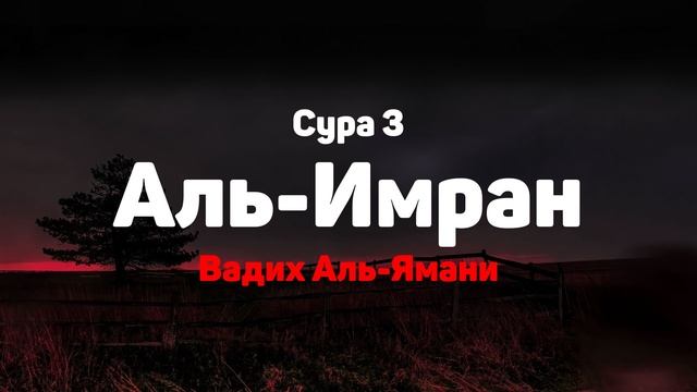 Сура 3 Аль-Имран - Вадих Аль-Ямани
