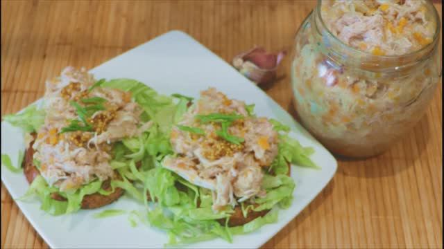 Рийет из курицы