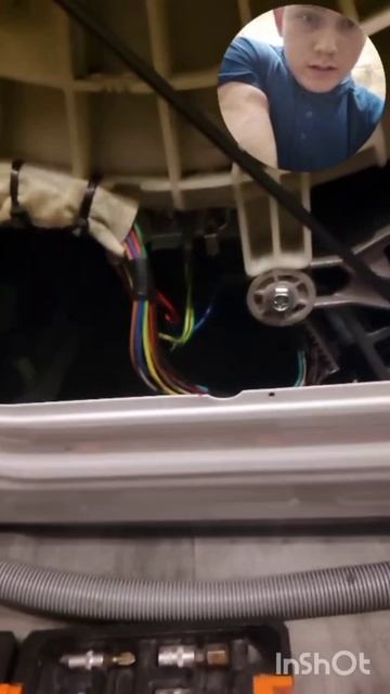 Не греет воду из-за модуля управления V98472 ошибка E04 Хаер