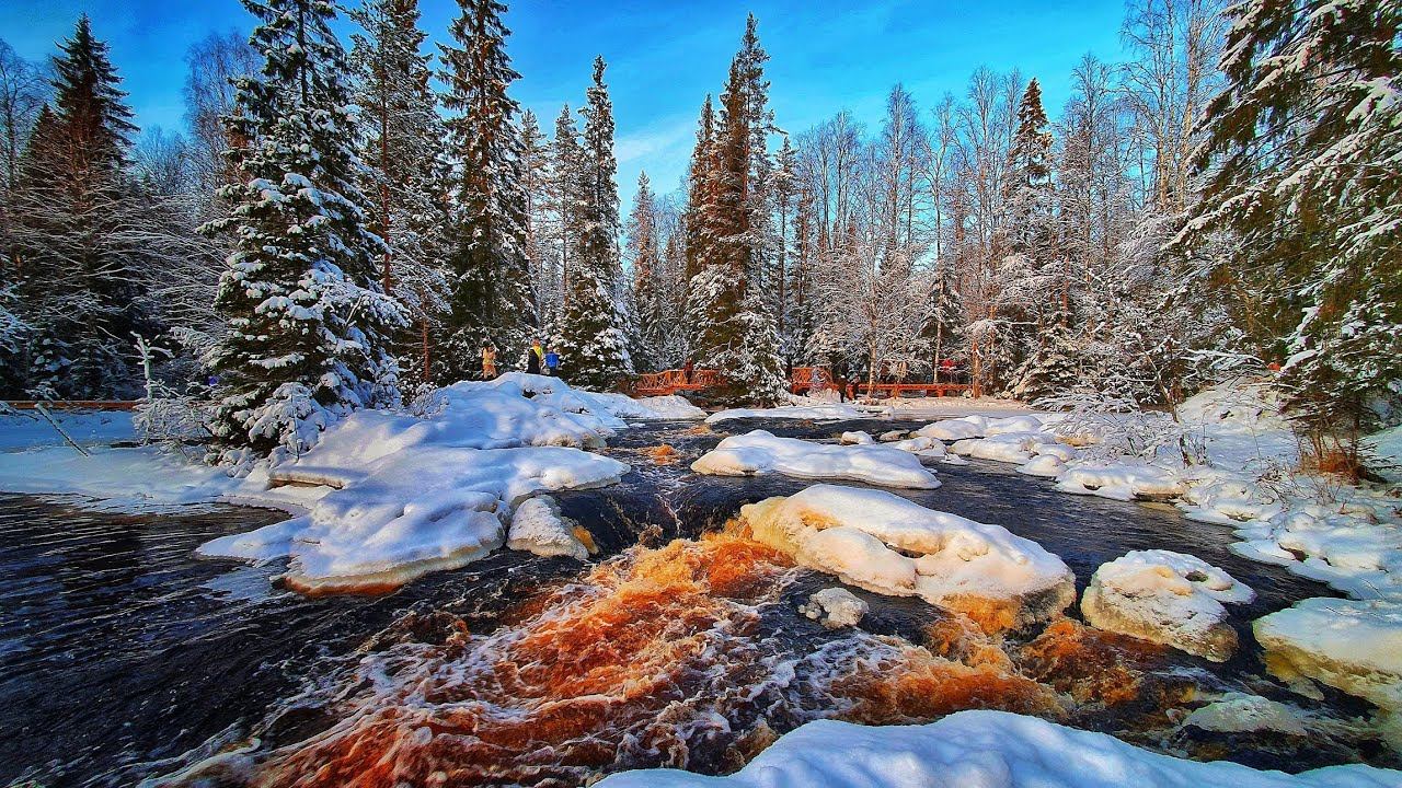 Рускеальские Водопады 2021 (4K)