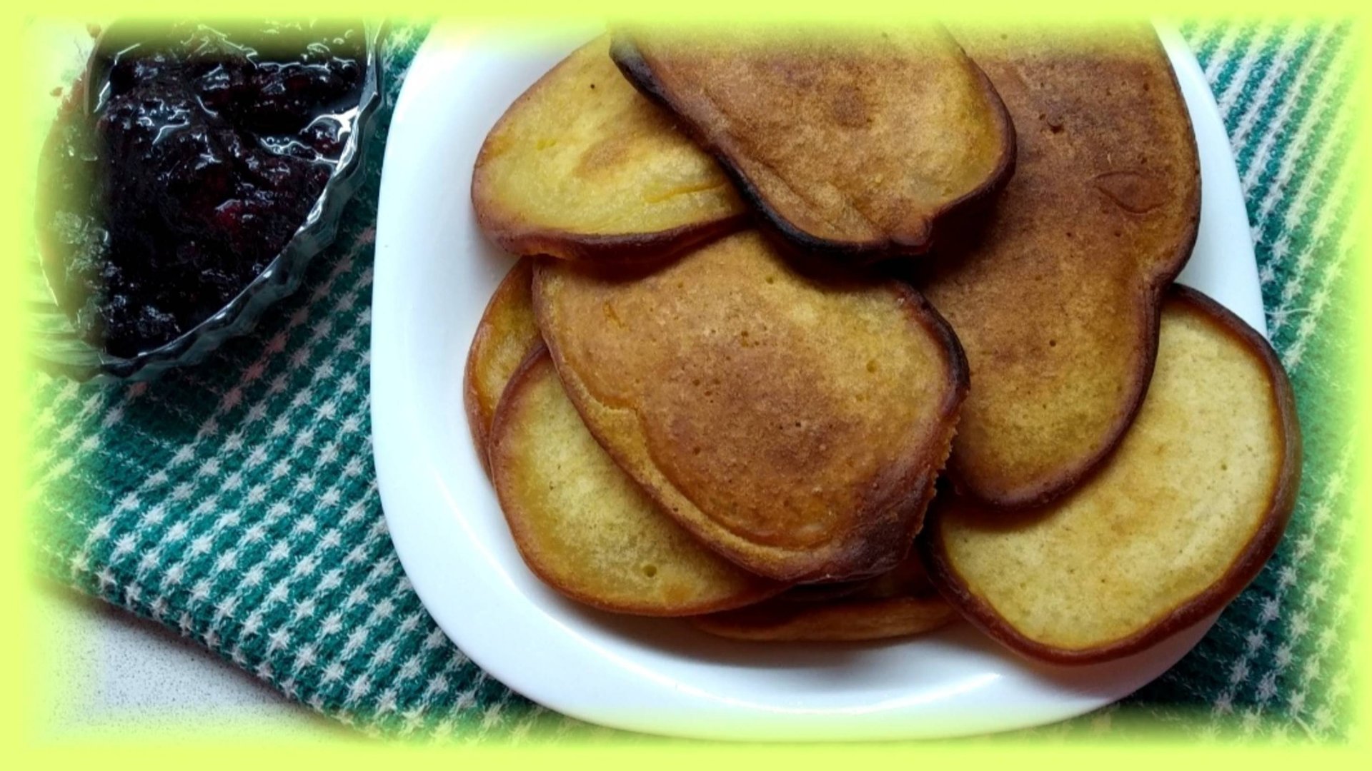 Оладушки на кислом молоке