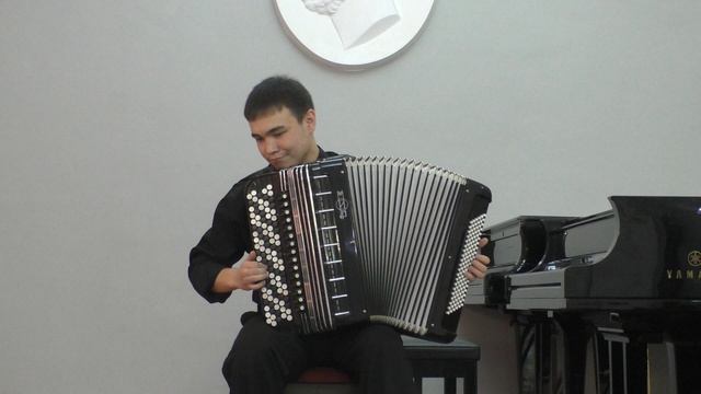 В. Семёнов "Вещий сон" Играет баянист Рахат Конкаев, Новосибирская государственная консерватория