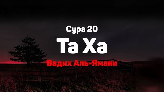 Сура 20 ТаХа - Вадих Аль-Ямани