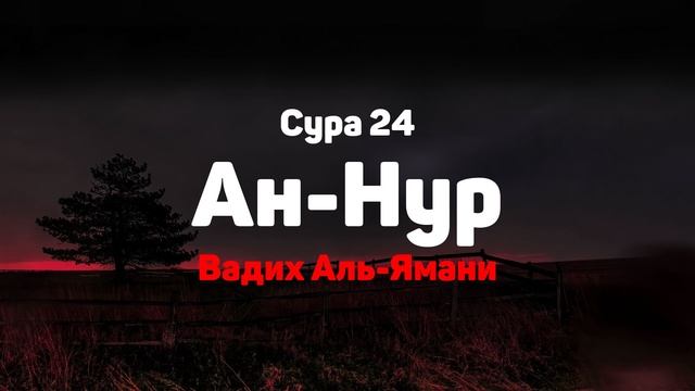 Сура 24 Ан-Нур - Вадих Аль-Ямани