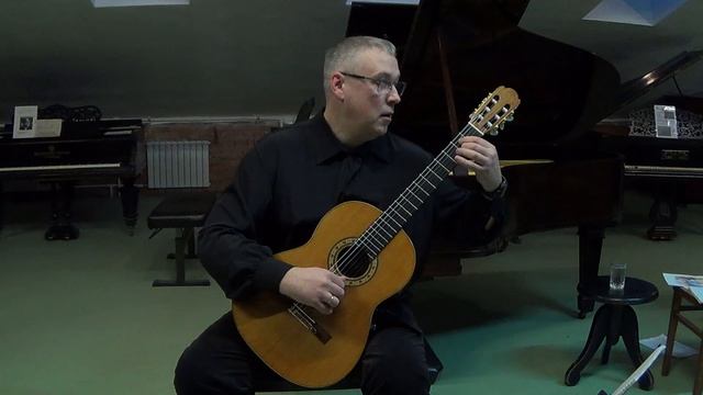 Франсиско Таррега «Воспоминания об Альгамбре». Исполняет Алексей Орочко