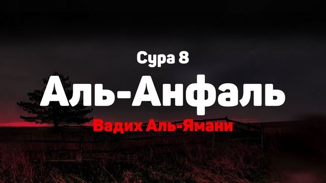 Сура 8 Аль-Анфаль - Вадих Аль-Ямани