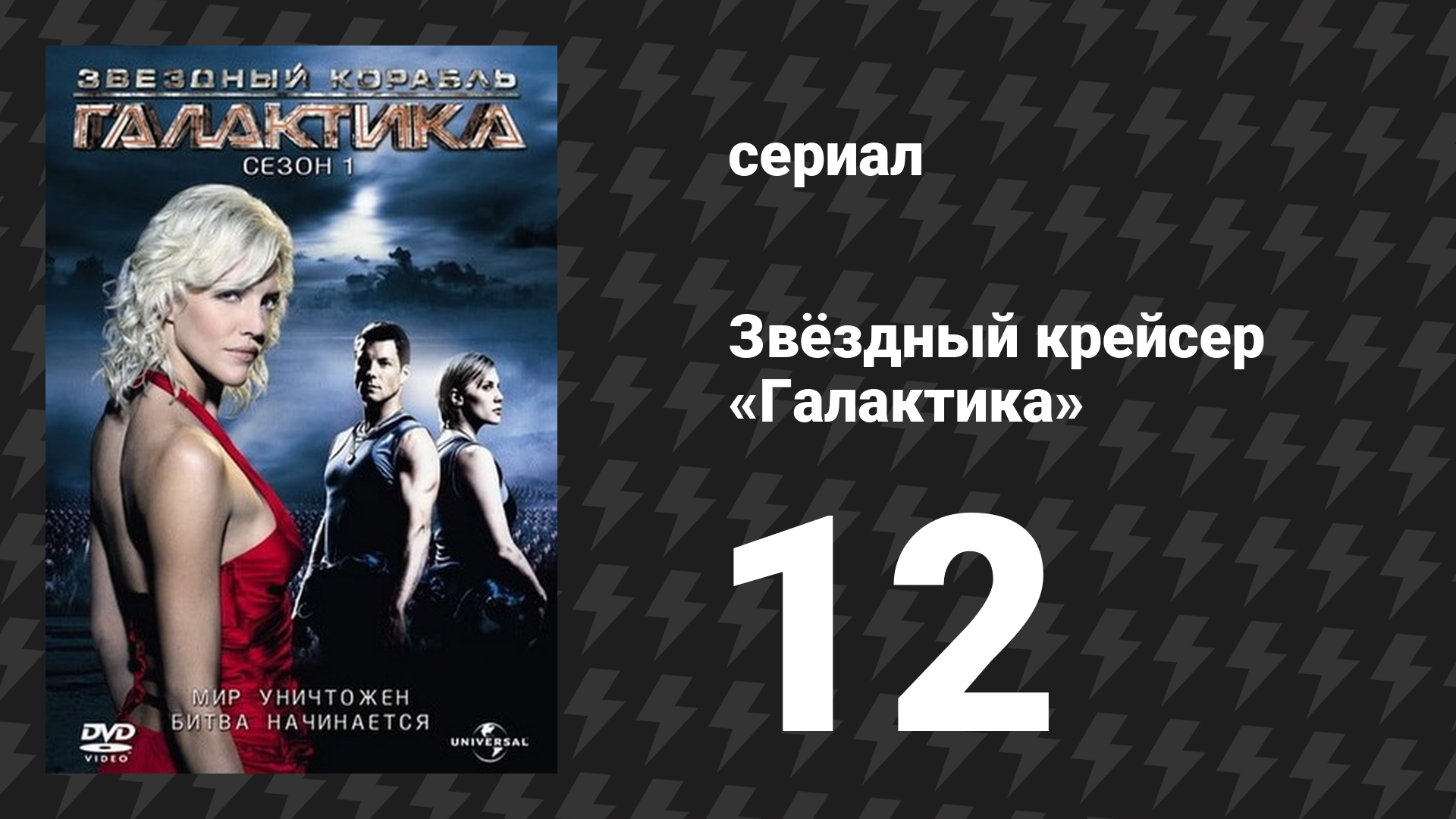 Звёздный крейсер «Галактика» 1 сезон 12 серия «Последнее сияние Кобола: Часть 1» (сериал, 2004)