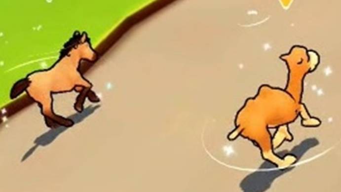 Мультик для детей Гонки животных Animal Run Race, уровень 97