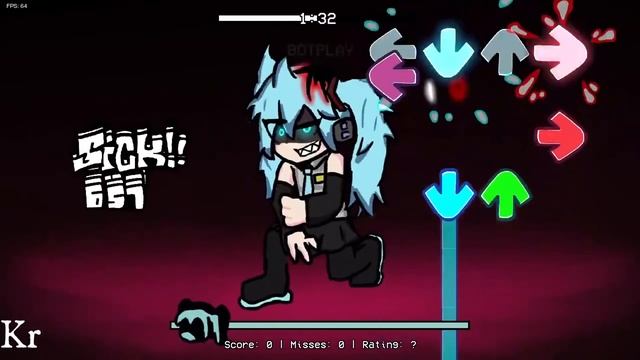 Фантом СОНИКА FNF  — Friday Night Funkin'