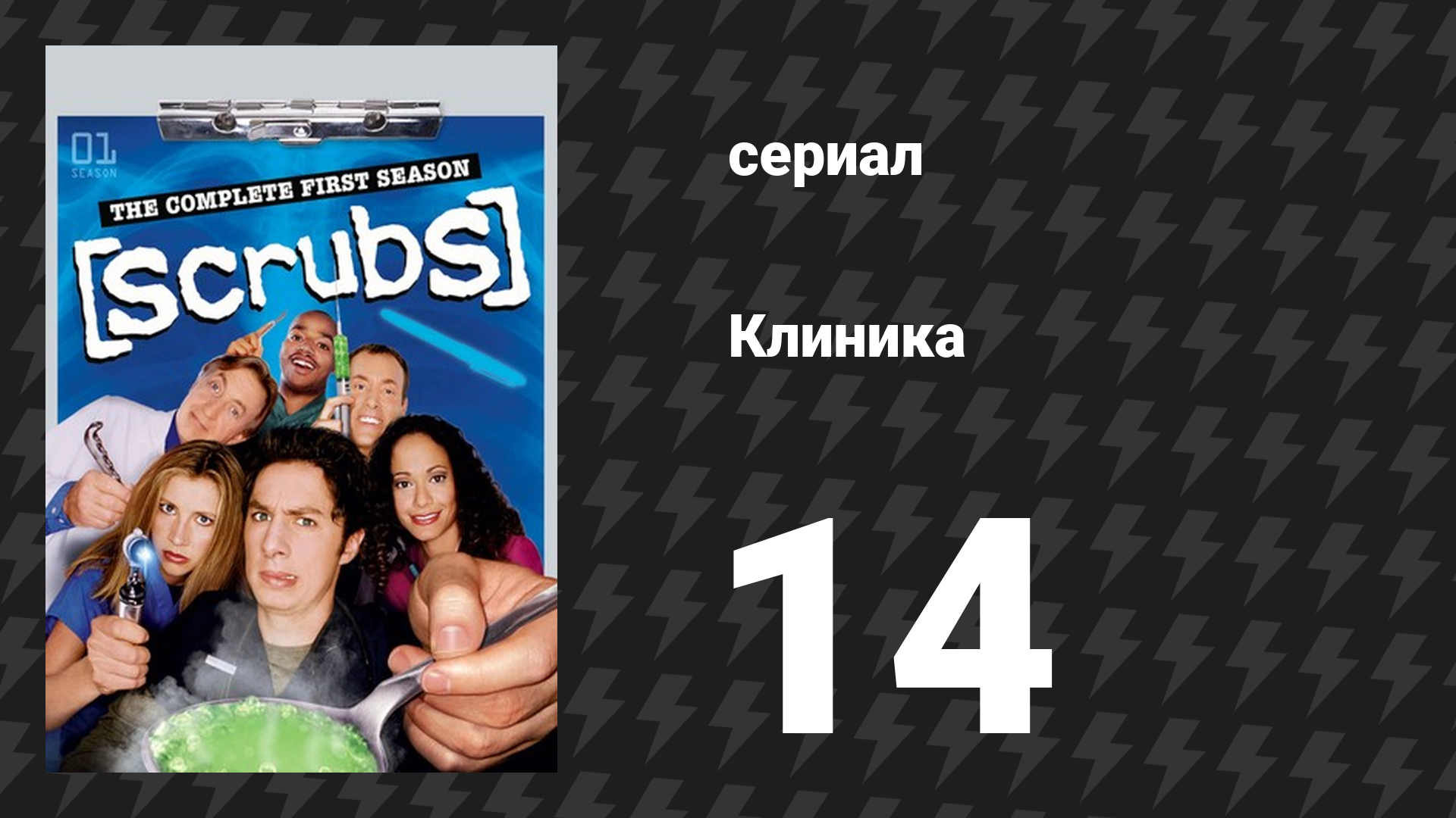 Клиника 1 сезон 14 серия «Мой приятель-наркоман» (сериал, 2001-2010)