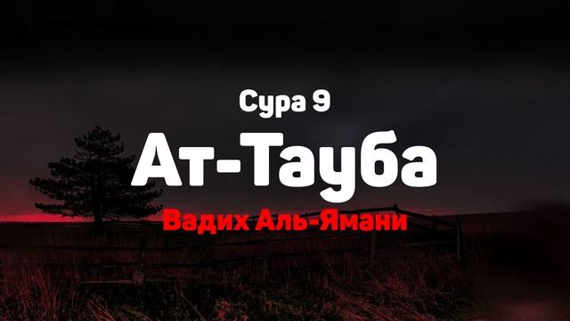 Сура 9 Ат-Тауба - Вадих Аль-Ямани