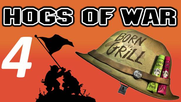 Hogs of War - Война Свиней ● Спасти рядового Свина ►🐷💣🚀 #4