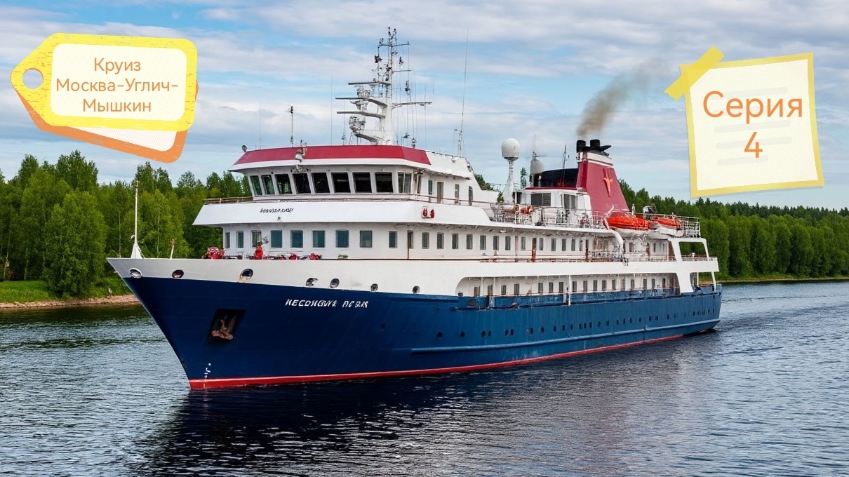 Круиз Москва-Углич-Мышкин. 4 серия.