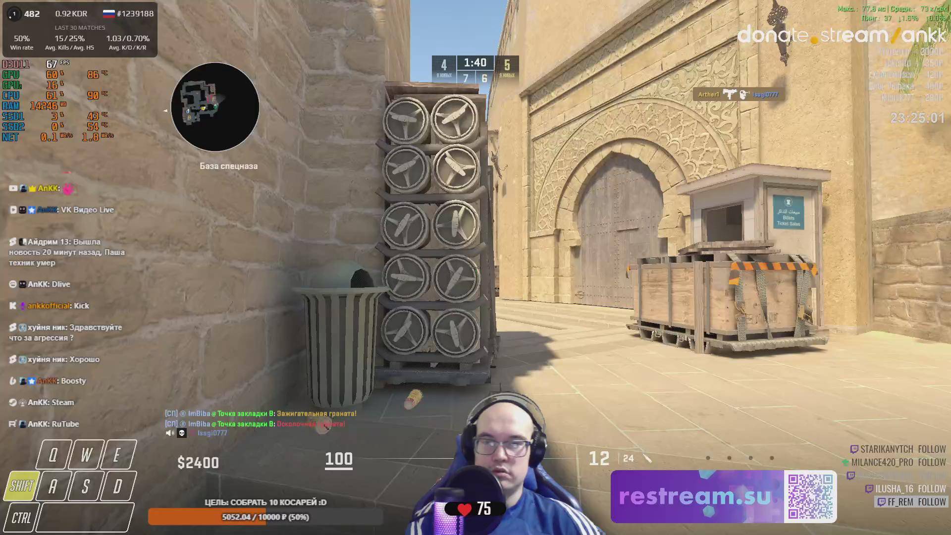 UnluckyStream279 FACEIT | Restream.su