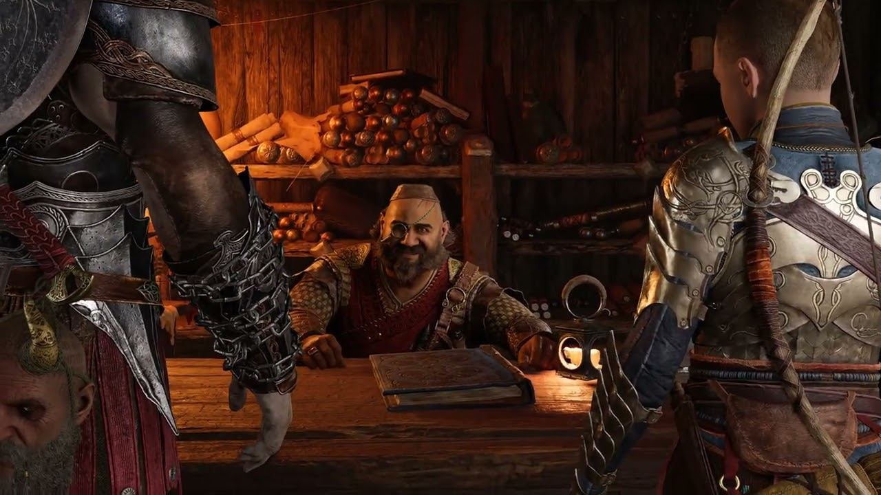 God of War: Ragnarök [RUS, без комментариев]. Часть 5: Рудники Ярнсмиды.