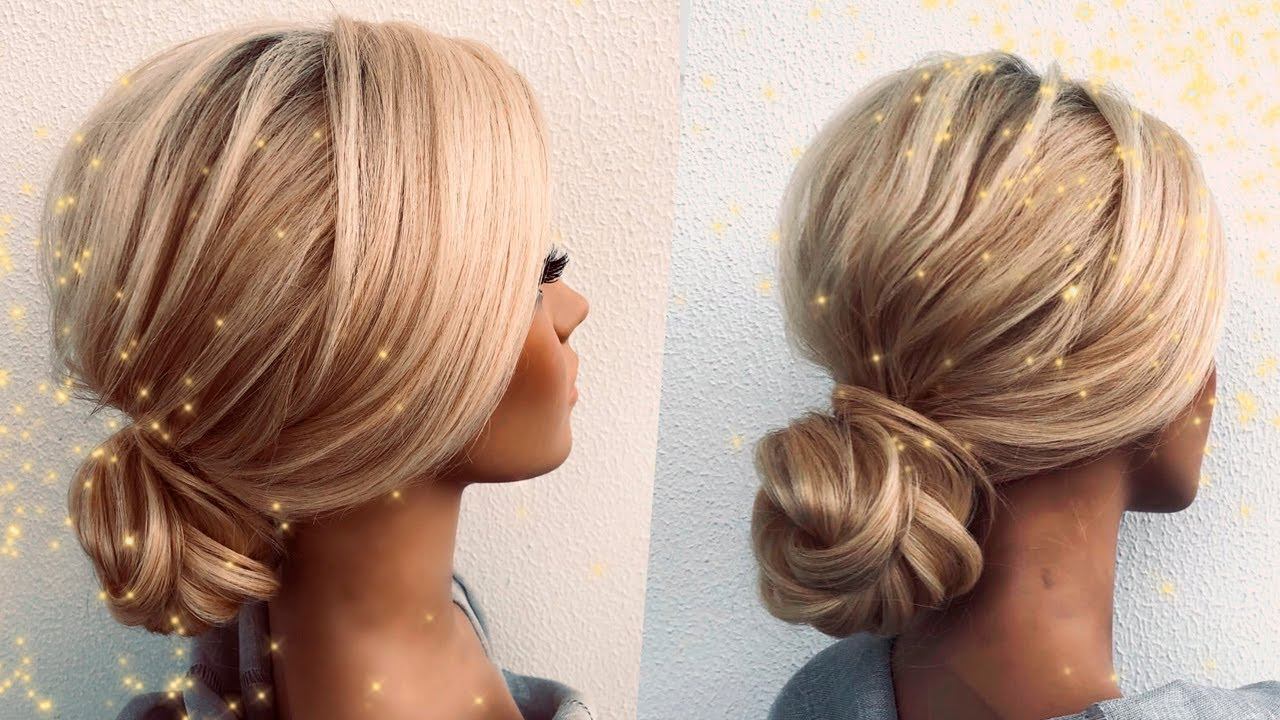 Лёгкая причёска на длинные волосы 💫 Пошаговое видео